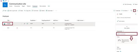 How To Add Comments To Sharepoint Online List Items And Microsoft 365