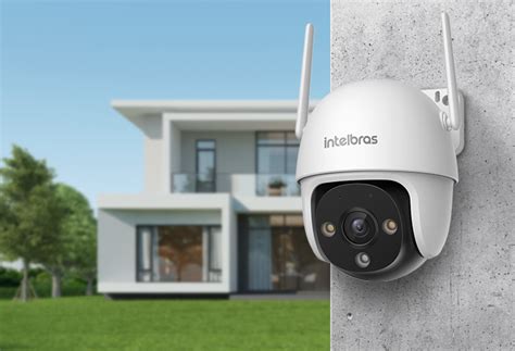 Câmera Externa Inteligente Wi Fi Full Hd 360° Im7 S Full Color Intelbras