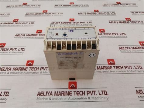 Multitek M200 Pll Synchronising Check Relay Aeliya Marine