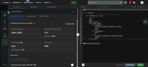 160daysofcode Gfg160 Geekstreak2025 Dsa Python Problemsolving