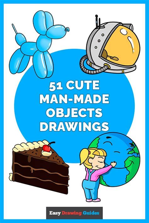 51 Easy Man Made Objects To Draw Simple Step By Step Drawings Artofit