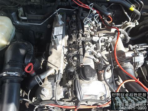 렉스턴 엔진부조동와셔터짐 압축압력누설 엔진떨림 엔진진동 찜빠 노킹 인젝터리빌드 인젝터클리닝 디젤 커먼레일 인젝터수리 전문점 차세대카서비스대전 카젠 카맨샵 오정점