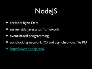 Nodejs Vs Php Apache PPT Web Development Internet