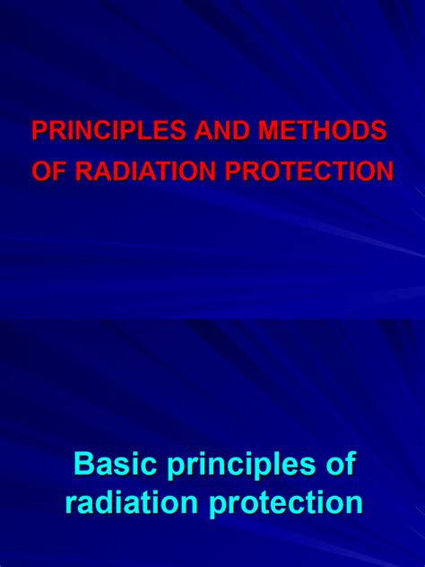 Nuclear Protection Bme Pdf Ionizing Radiation Radiation Protection