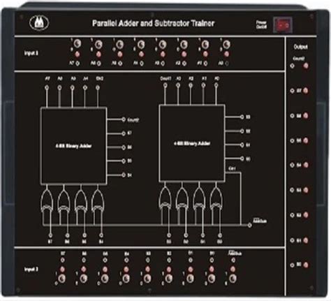 Parallel Adder And Subtractor Trainer Kit For Laboratory Model Namenumber Mx 154a At Rs 7000