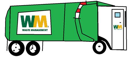 Wm Garbage Truck By Silastrain On Deviantart