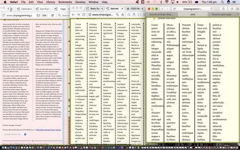 Css3 Multi Columns Orphans And Widows Tutorial Robert James Metcalfe Blog