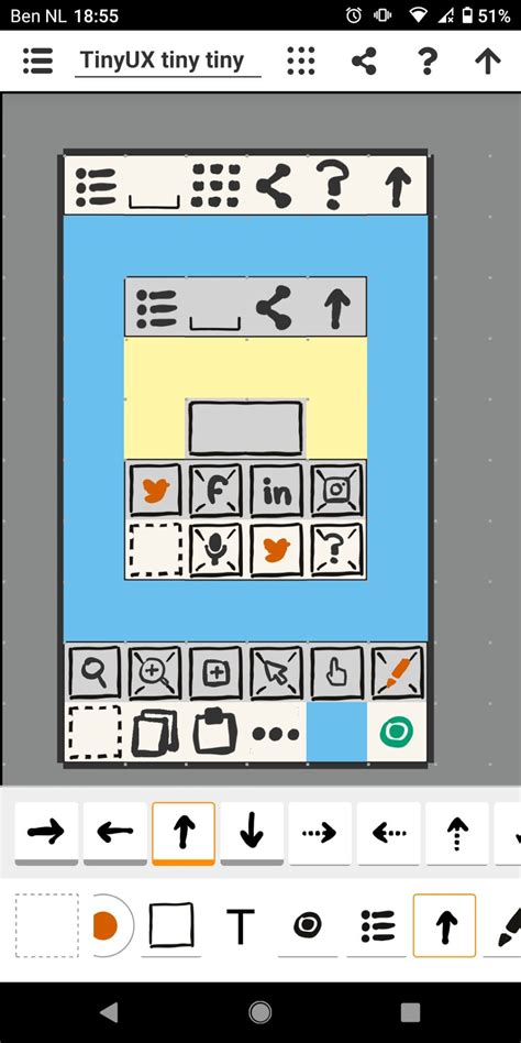 Wireframe Of A Wireframe Of Wireframing App Tinyux Rtrueux