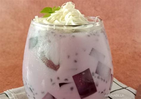 Resep Es Jelly Susu Creamy Oleh Ayunabillarumaropen Cookpad