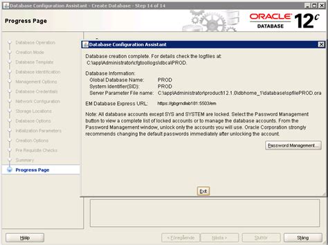 Create And Configure Oracle Datbase 12c Ifs Database
