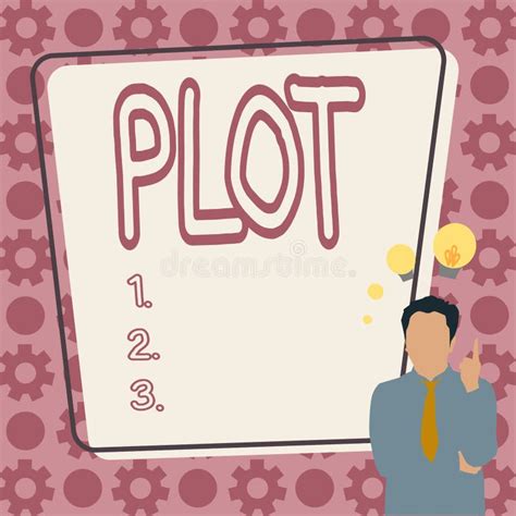 Inspiration Showing Sign Plot Concept Meaning Sequence Of Events Inside A Story Where Each