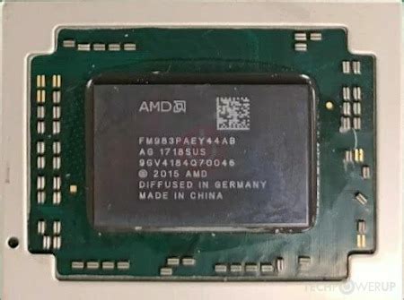 AMD FX 9830P Specs TechPowerUp CPU Database