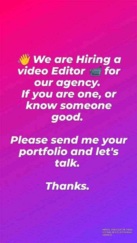 Nirbhay Khaire On Linkedin Hi Everyone We Are Looking To Hire A Good Video Editor For Our Agency