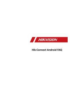 Hik Connect Android FAQ Hik Connect Android Faq Pdf PDF PRO