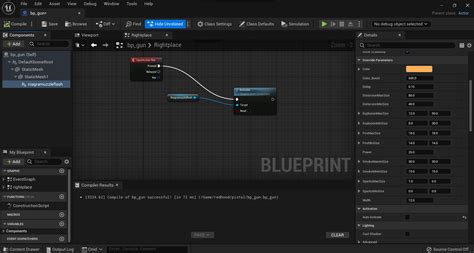 niagara muzzle flash not activating when fired r unrealengine