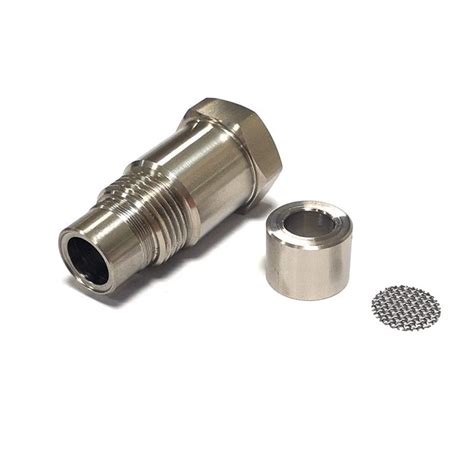 China Stainless Steel Fix Oxygen Sensor Filter Plug Suppliers