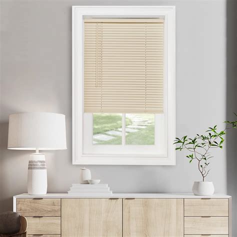 Cordless Light Filtering Mini Blind 23 Inch Width 48