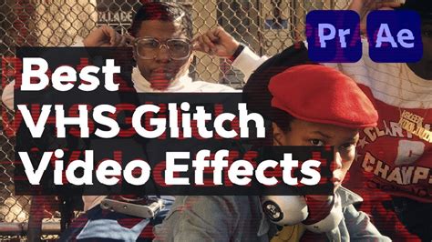 9 Best Vhs Glitch Video Effects After Effects And Premiere Pro Youtube