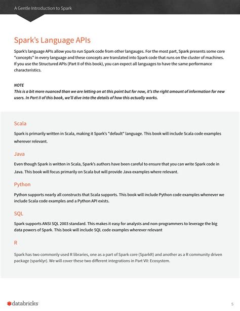 The Data Engineers Guide To Apache Spark