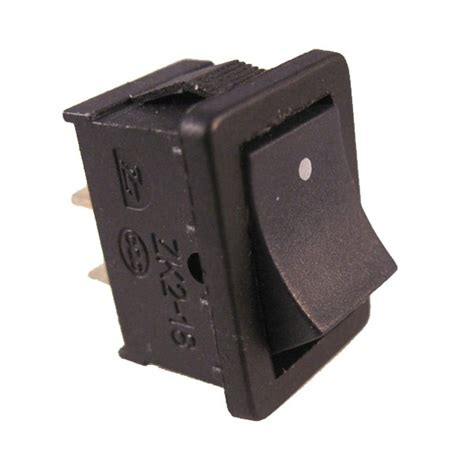 Switch On Off DC Rocker Switch 2 Pin Hitam Digiware Store
