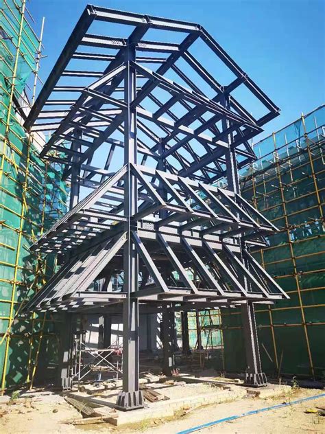 Prefab Metal Frame Structure Prefabricated Warehouse Building With I