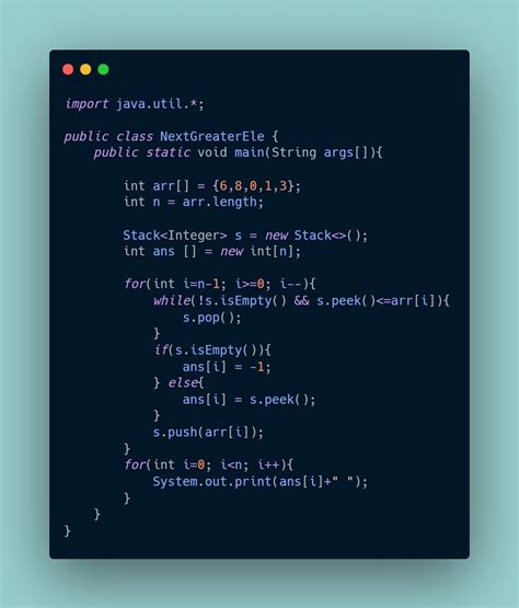 stack monotonicstack nextgreaterelement dsa 100daysofcode aditi jha