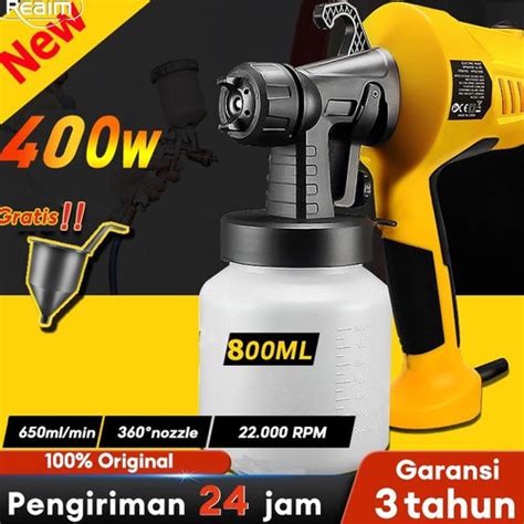 Jual W Ml High Power Pistol Cat Semprot Listrik Listrik Electric Spray Gun Mesin Cat