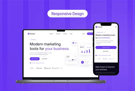 Docker Responsive Business Website Template By Pixlayer — Framer Marketplace