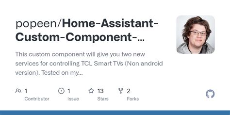 Github Popeenhome Assistant Custom Component Tcl Remote This Custom