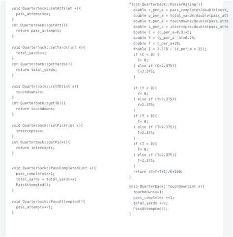Solved For The Given Class Code Given Below Create The