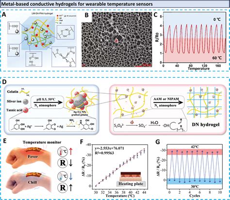 Metal‐based Conductive Hydrogels For Wearable Temperature Sensors A Download Scientific