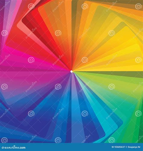 Abstract Concentric Circles With Gradients Cartoon Vector 91961113