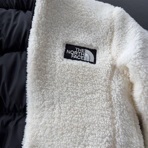 Куртка чоловіча зимова The North Face чорно біла Двухстороння зимова куртка The North Face код