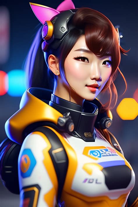 Lexica D Va In Overwatch Korean Boy