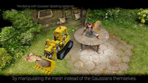 Sugar Surface Aligned Gaussian Splatting For Efficient 3d Mesh