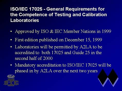 Iso Guide 25 Iso 17025 And Optical Metrology