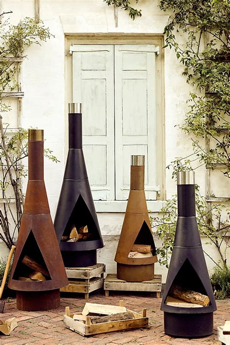 Angled Obelisk Chiminea Anthropologie