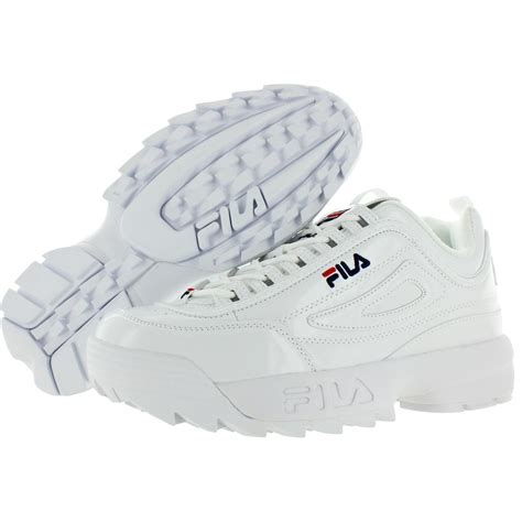 Fila Disruptor Ii Premium Patent Womens Fashion Comfort Casual Shoes