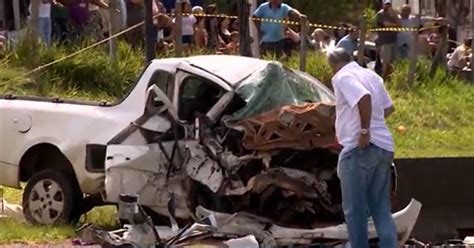 Carro Andou Na Contramão Por 4 Km Antes De Acidente Com 4 Mortos Em Rodovia