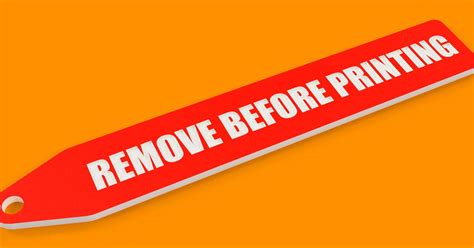 Remove Before Printing Tag Flag Keychain Hanger Holder For Prusa Xl