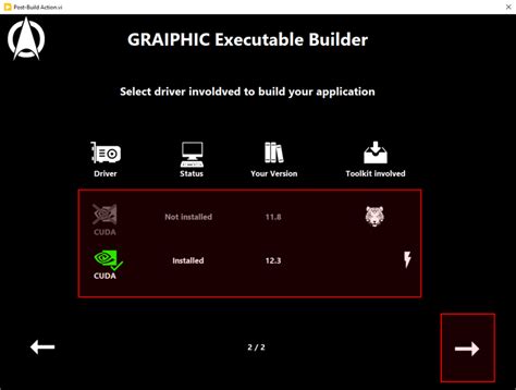 building executables from graiphic toolkits with builder tool graiphic