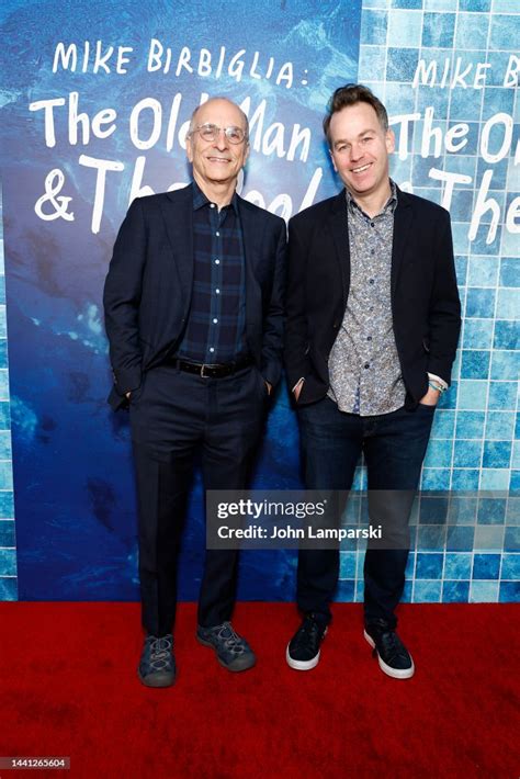 Seth Barrish And Mike Birbiglia Attend The Old Man And The Pool News Photo Getty Images