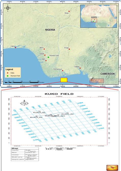figure 1 from integration of well log 3d static modeling and seismic