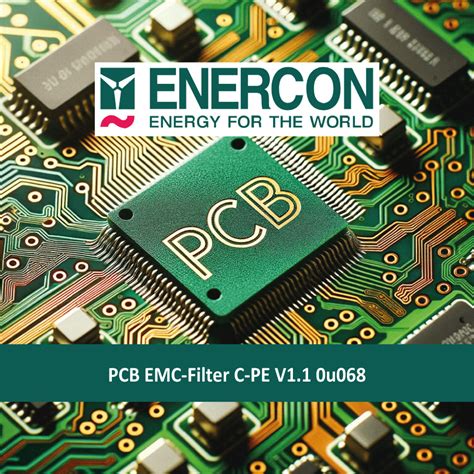 Pcb Emc Filter C Pe V1 1 0u068 Tecno Trade