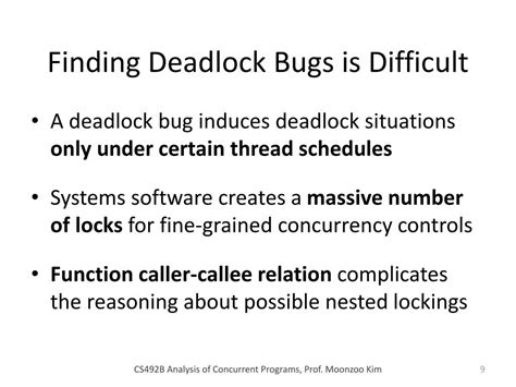 Ppt Deadlock Bug Detection Techniques Powerpoint Presentation Free