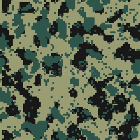 Ucp Digital Seamless Camo Stock Vector Illustration Of Pattern 39732006