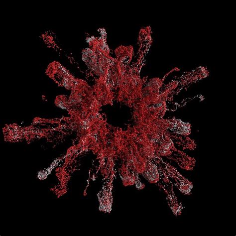 Premium Photo 3d Render Simulated Particles Complex Particle Simulation With Turbulence And