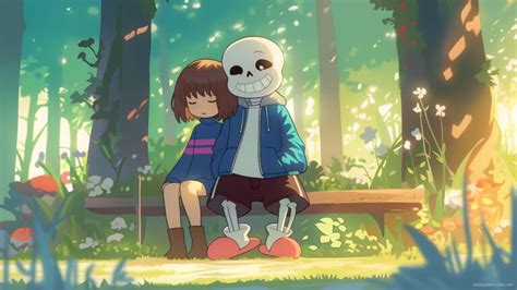 Undertale Forest Friendship Desktop Wallpaper Download In 4k 🌳