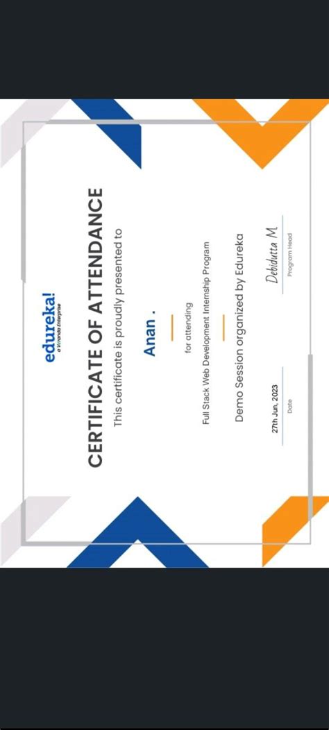 Anan Fathima Siraj On Linkedin Full Stack Webdevelopment Internship