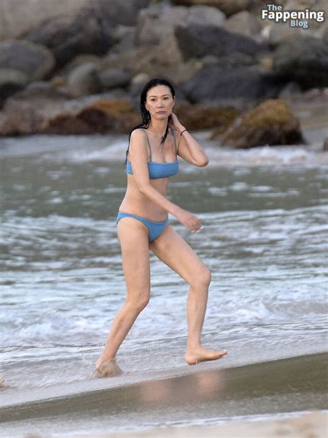 Wendi Deng Murdoch Sexy On Beach Bikini 37 Photos The Fappening Stars